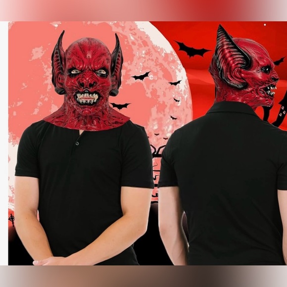Cosplay | Costumes | Full Head Cover Mask It Does Not Have Any Horns ...